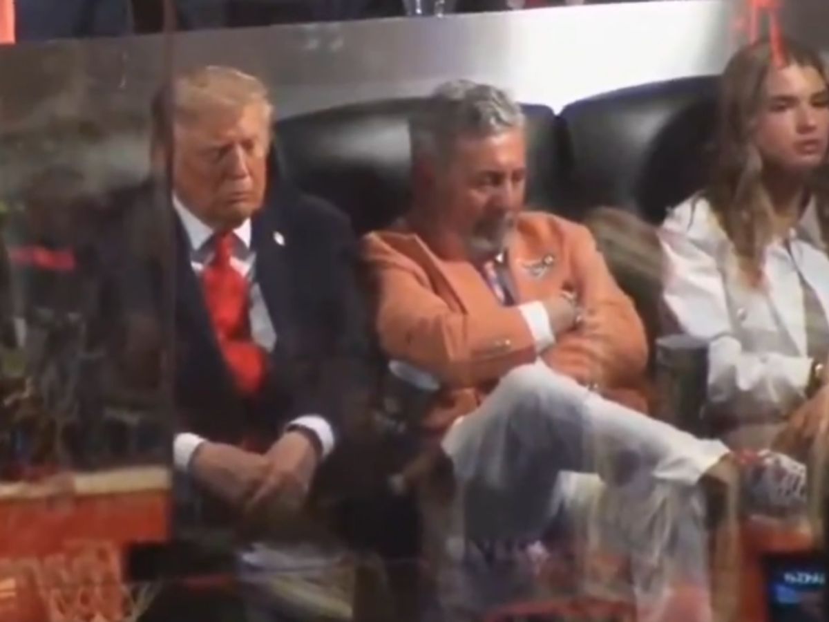 Fact check: Did Donald Trump fall asleep during NBA Finals Game 3 at ...