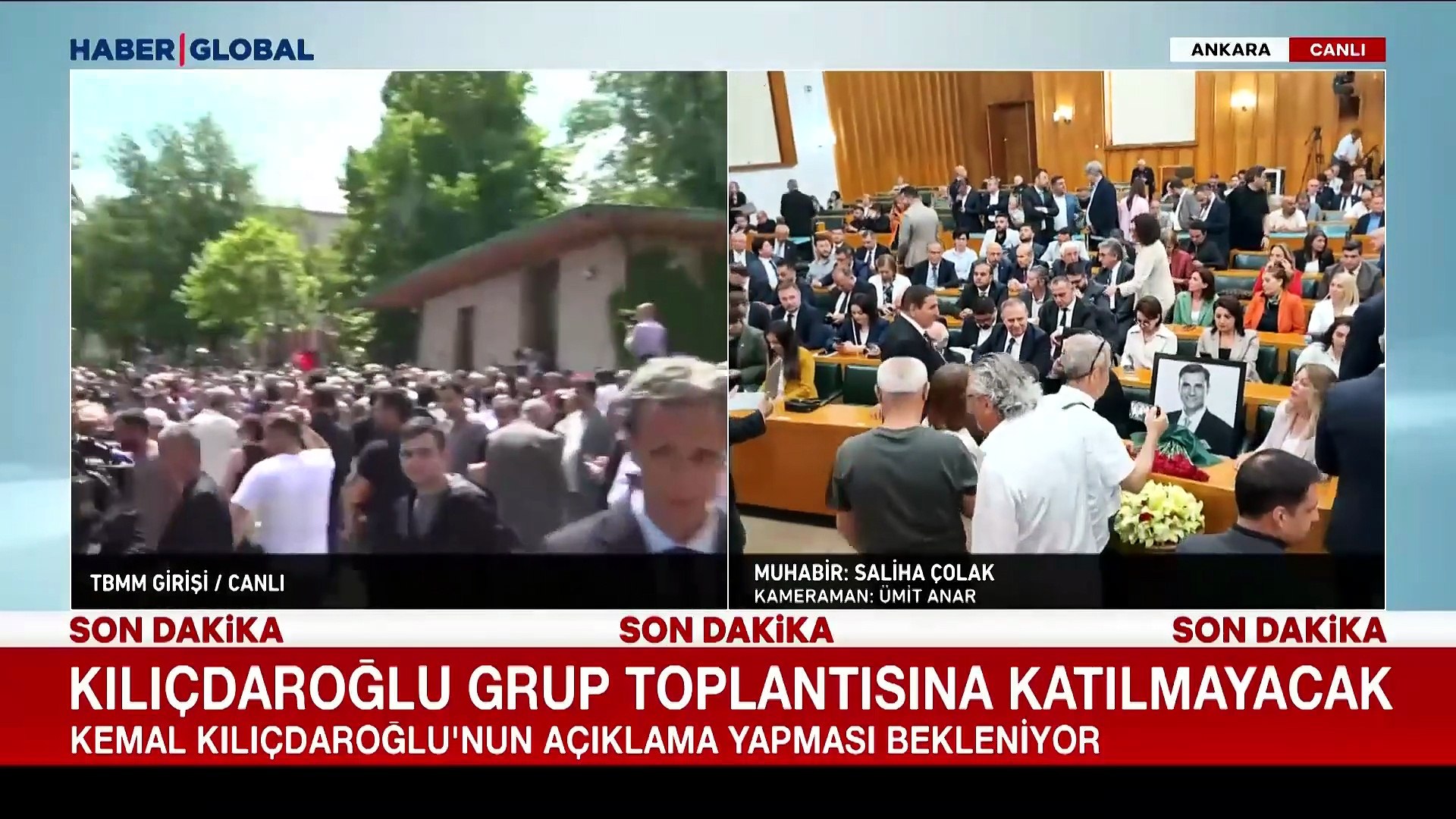 TBMM önünde gerginlik: Kemal Kılıçdaroğlu grup toplantısına katılmayacak
