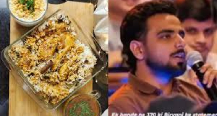 How a ₹370 plate of biryani turned into one of India's biggest viral ...