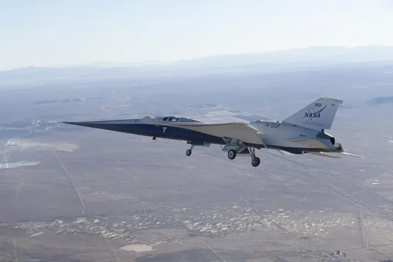 NASA's 'Son of Concorde' X-59 jet makes history as it flies 'quiet ...