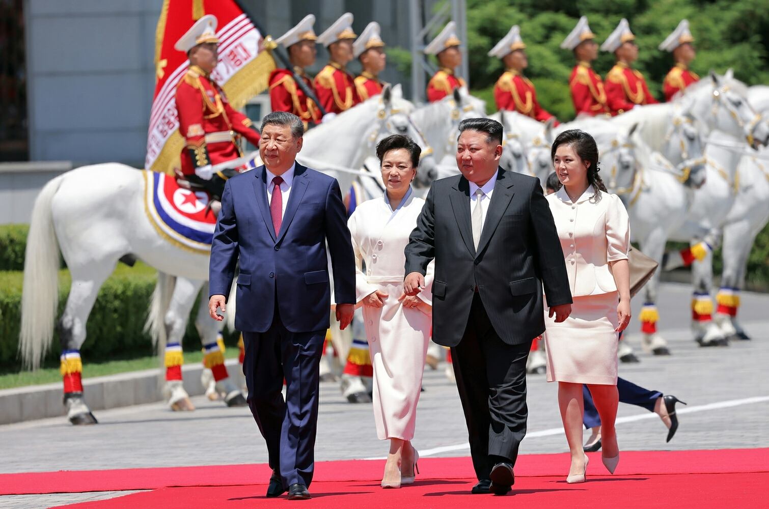 North Korea omits Xi's military exchange remarks