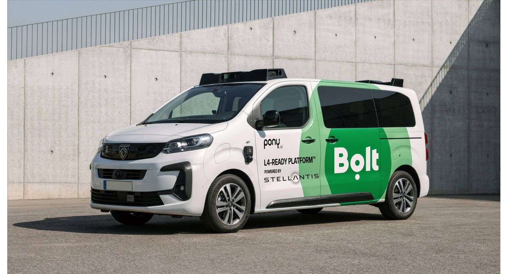 Bolt, Pony.ai e Stellantis testano la mobilità autonoma in Lussemburgo ...
