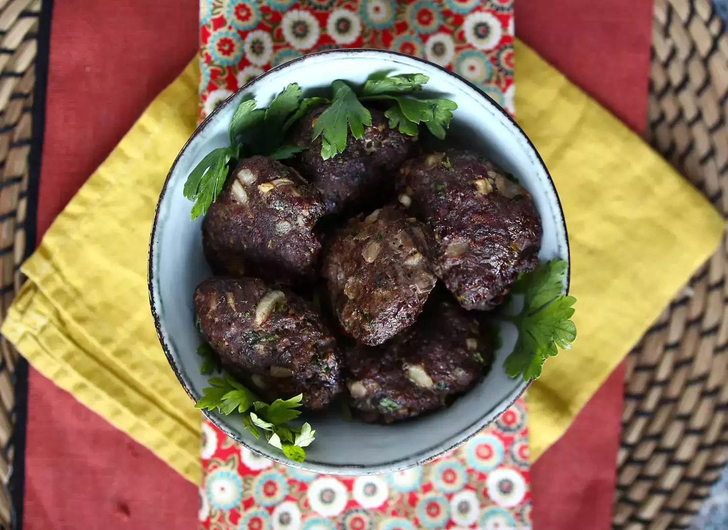 Turkish meatballs - köfte