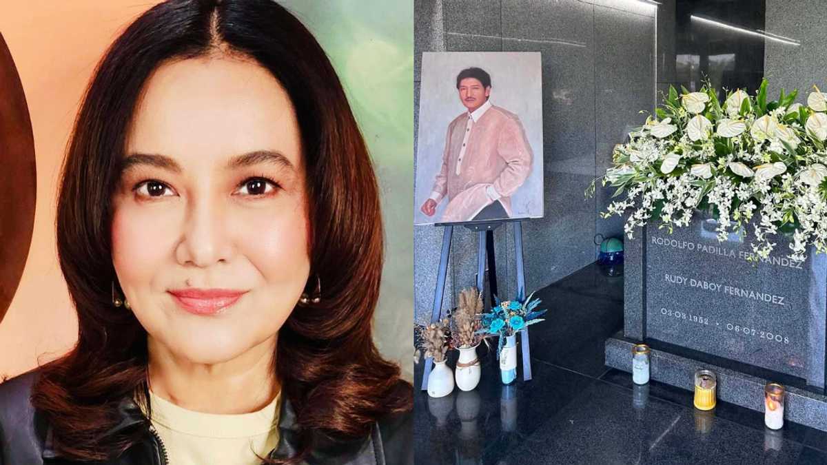 Lorna Tolentino pays tribute to Rudy Fernandez on 18 years after his ...