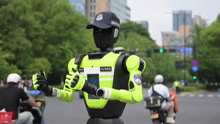 China deploys robot traffic police in latest display of technological ...