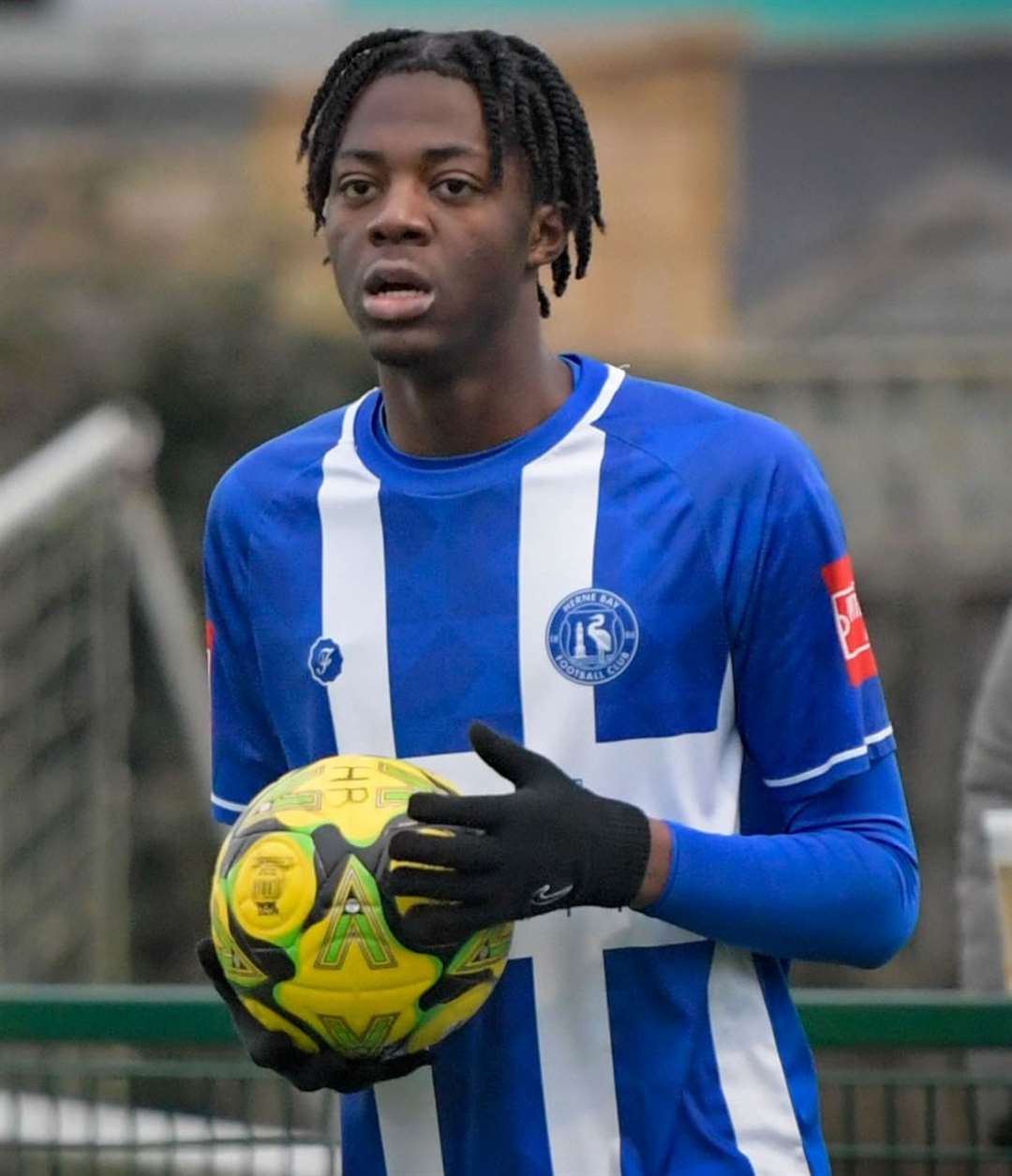 Former Folkestone Invicta defender Joel-Michael Odeniran could face ...