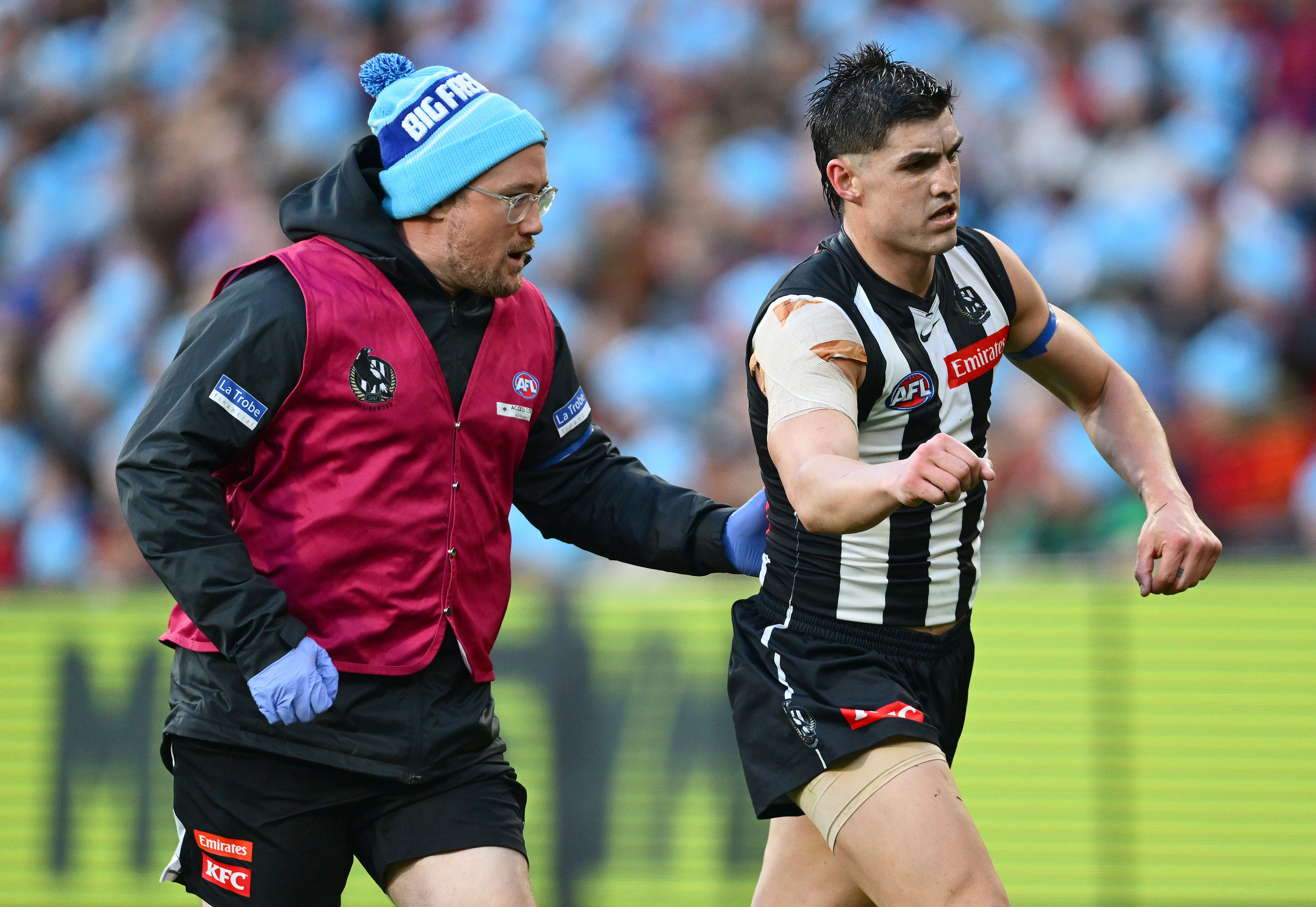 AFL world rallies around Brody Mihocek after update from Melbourne ...