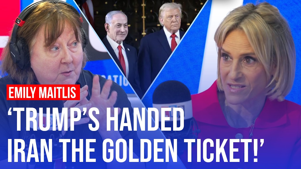 Trump tells Israel and Iran to stop 'shooting' | Emily Maitlis reacts