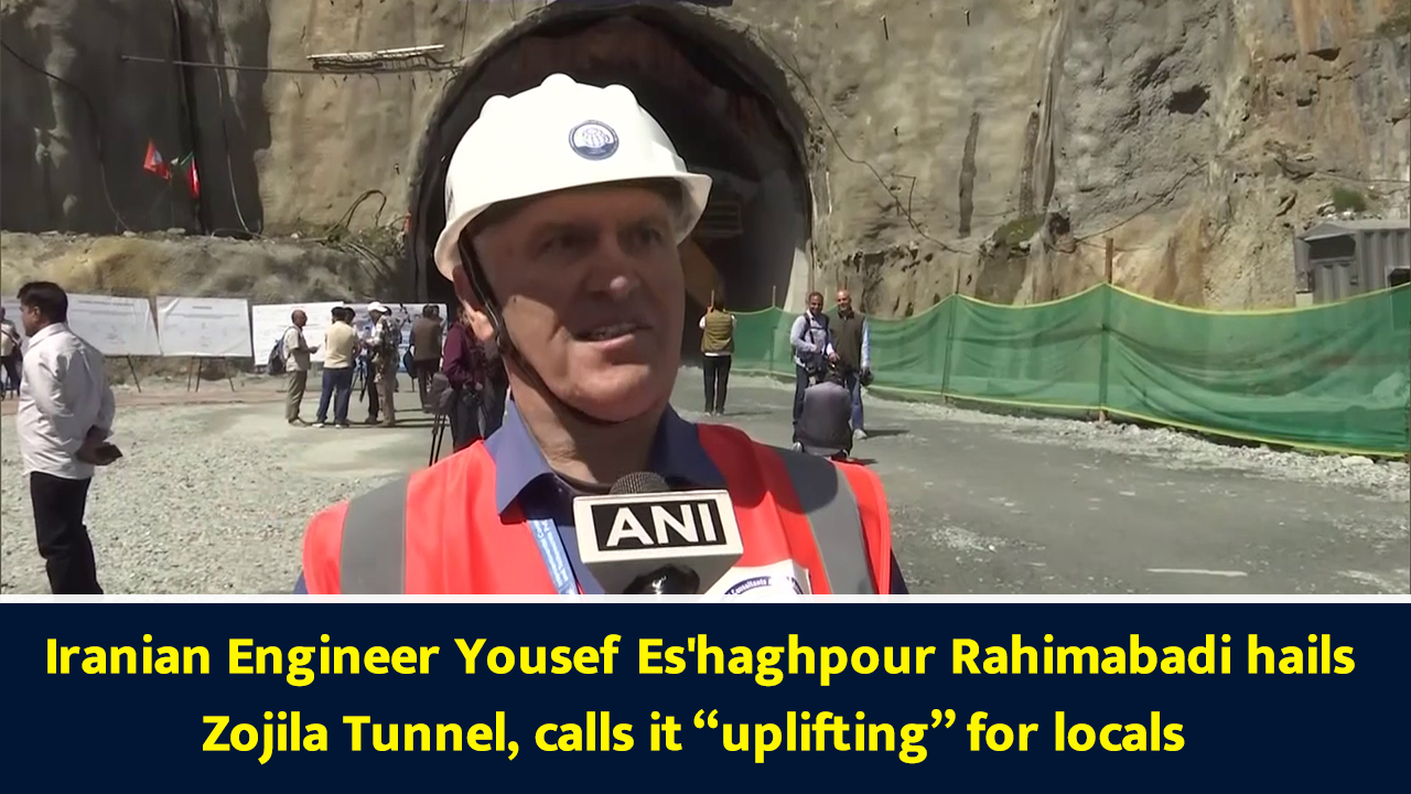 Iranian engineer Yousef Es'haghpour Rahimabadi hails Zojila Tunnel ...