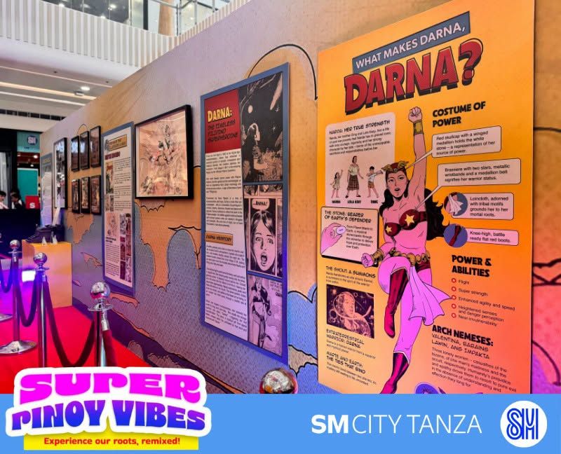 Look: Darna exhibit on display at Cavite mall