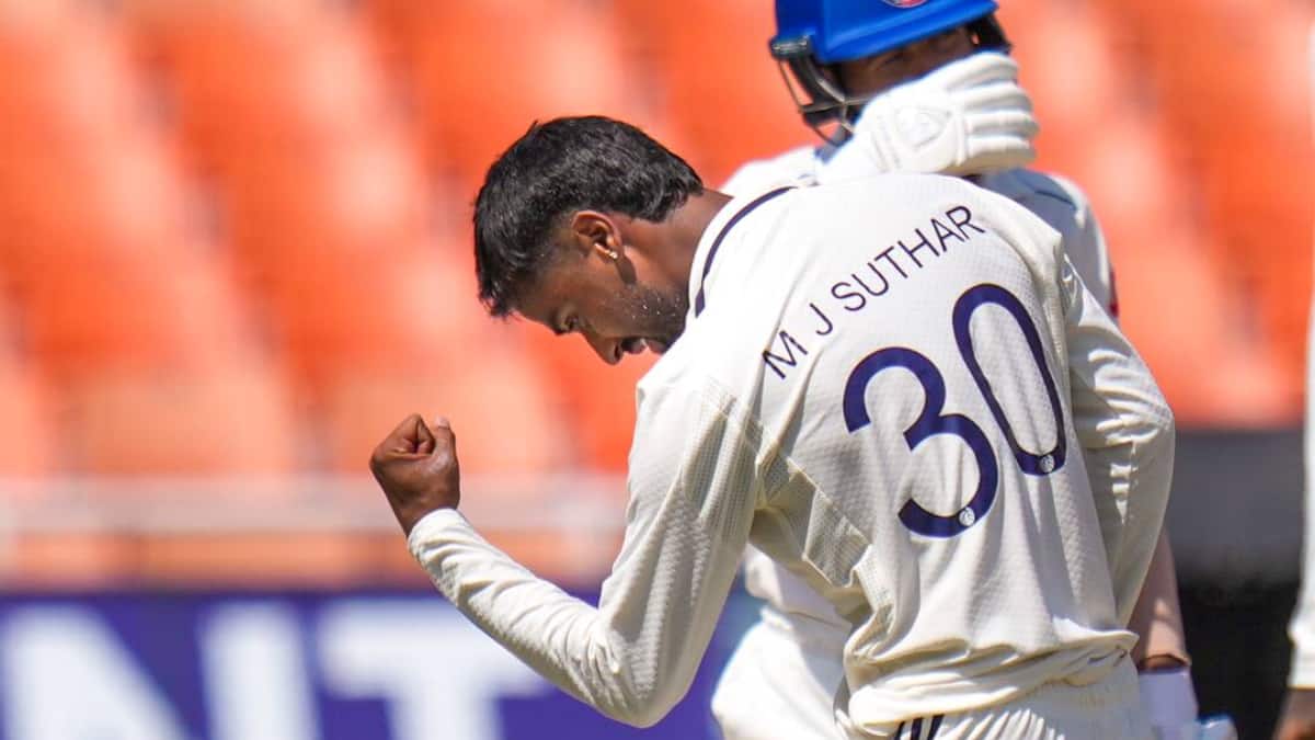 'Red-ball cricket meant everything': India Test debutant Manav Suthar ...