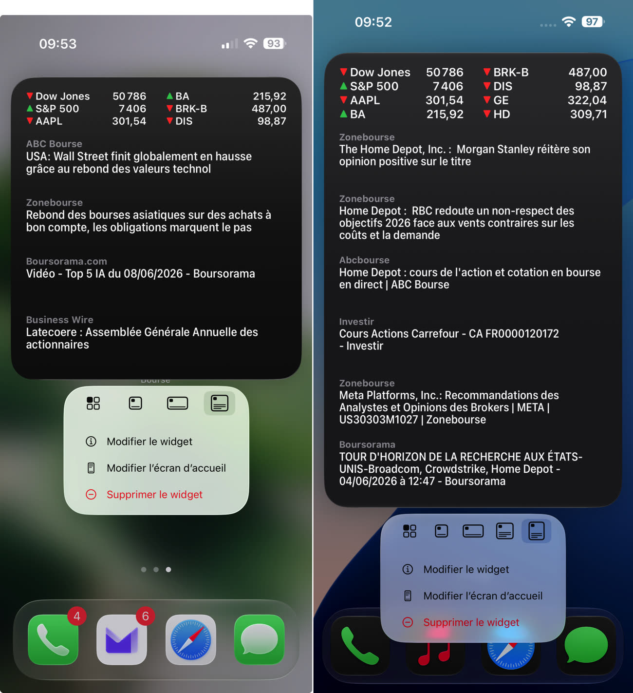 iOS 27 voit les choses en grand avec de nouveaux widgets extra-larges