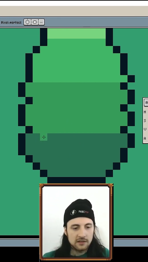 How to create curved trees in pixel art easily