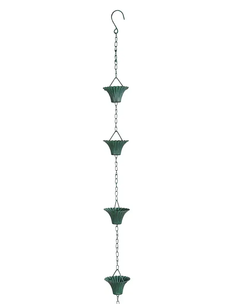 Forget traditional downspouts — these stylish rain chains turn ...
