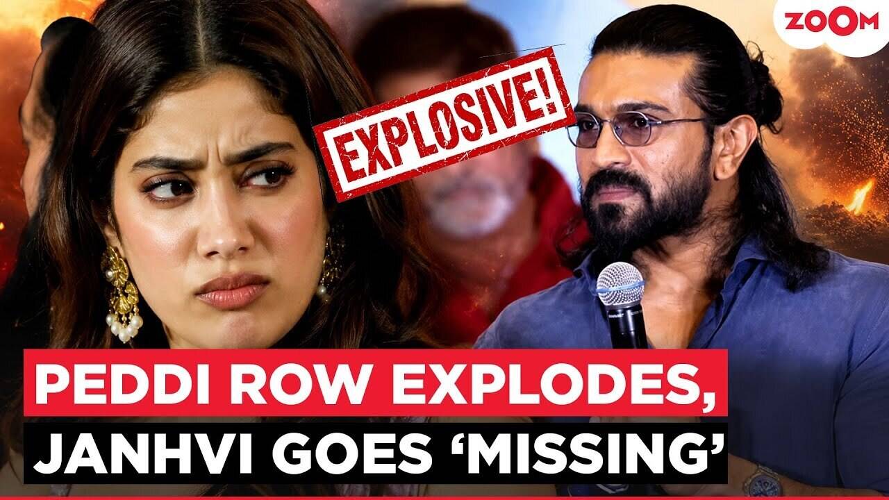 Facing increasing backlash, Janhvi Kapoor absent from Ram Charan's ...