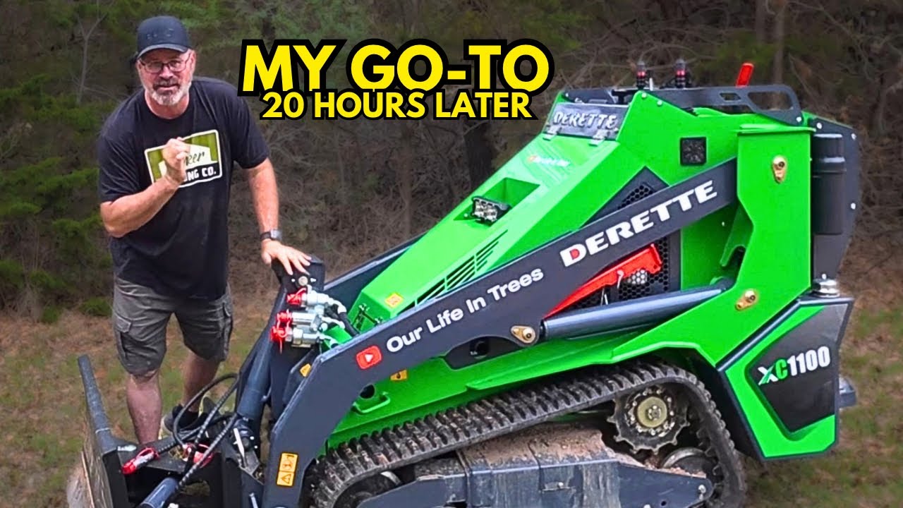 Chinese mini skid steer becomes my go to machine