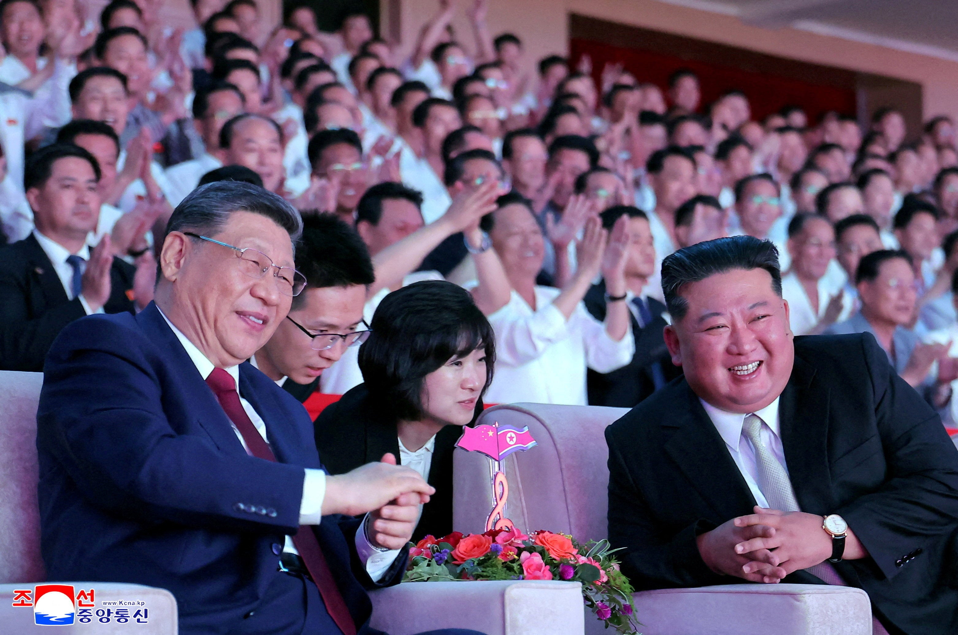 Xi and Kim pledge to ‘resist US aggression’ during rare summit