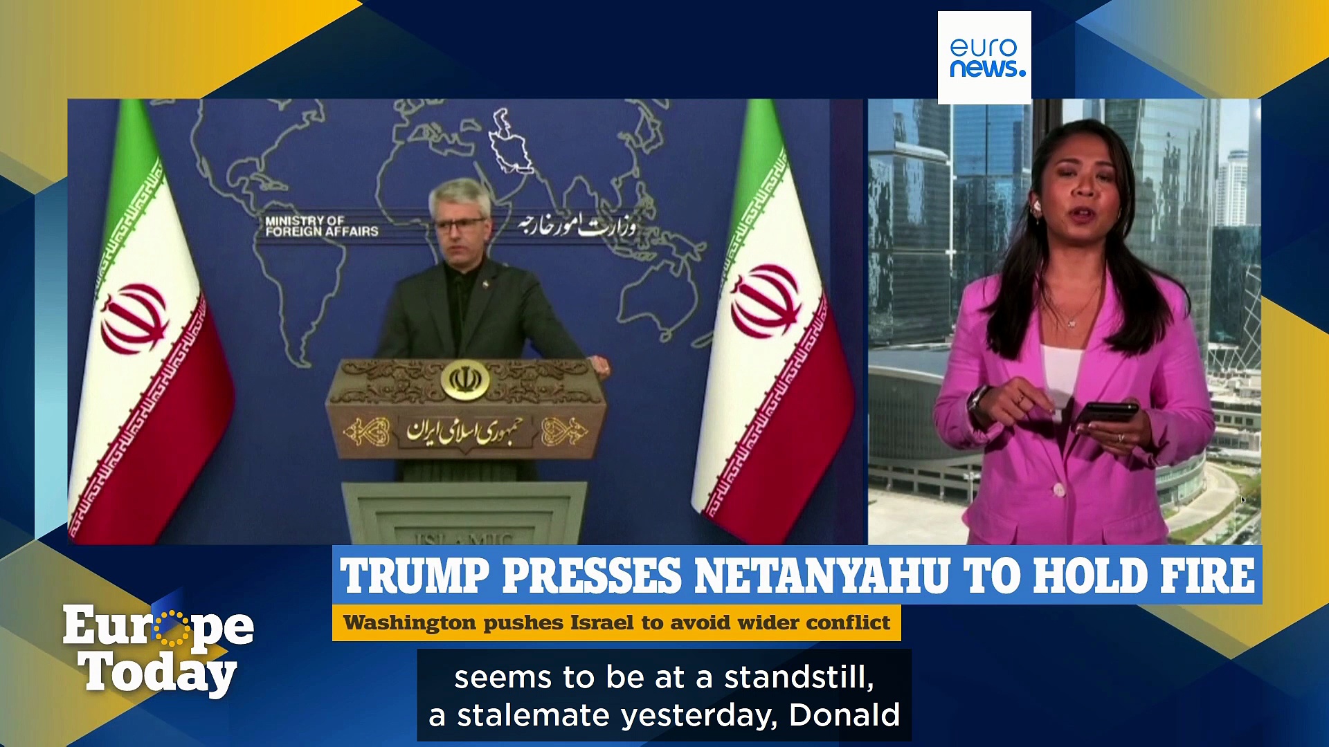 Europe today: Former Italian PM Letta on Euronews as Iran halts attacks ...