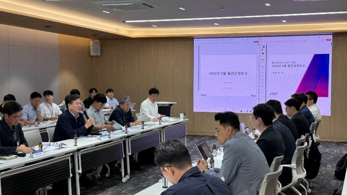 코레일·SR, 신형 고속열차 EMU-320 공동 관리 체계 가동