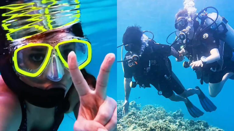 Keerthy Suresh finally has her 'Finding Nemo' moment as she explores ...