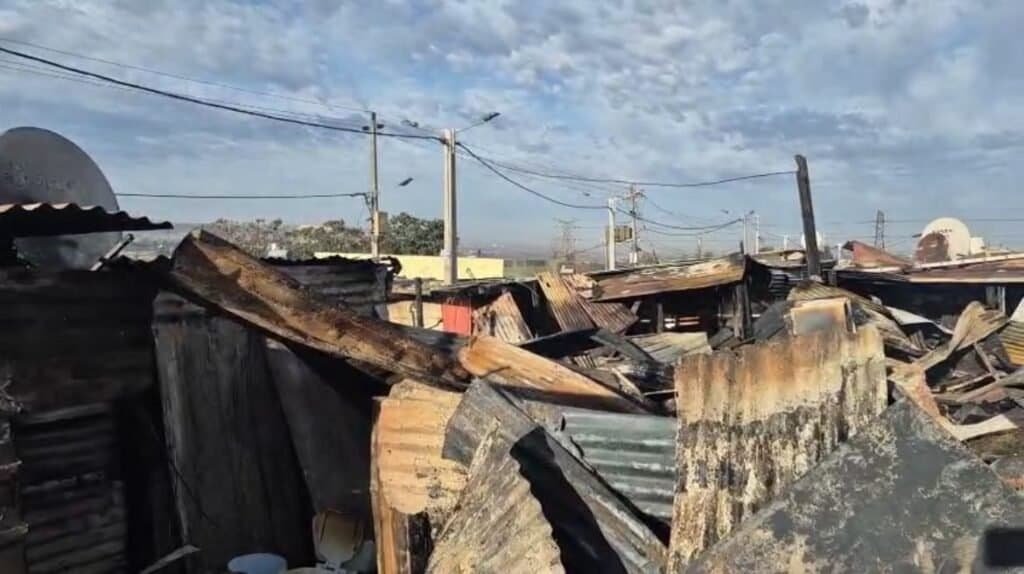Winter tragedy: Four killed as fire rips through Kathrada Park informal ...