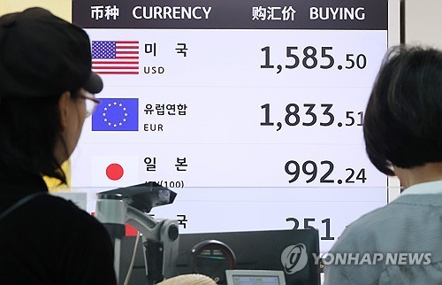 Korean won strengthens sharply against dollar after authorities' verbal ...