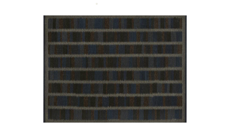 Remodelista reconnaissance: A Swedish rug in a Brooklyn workspace
