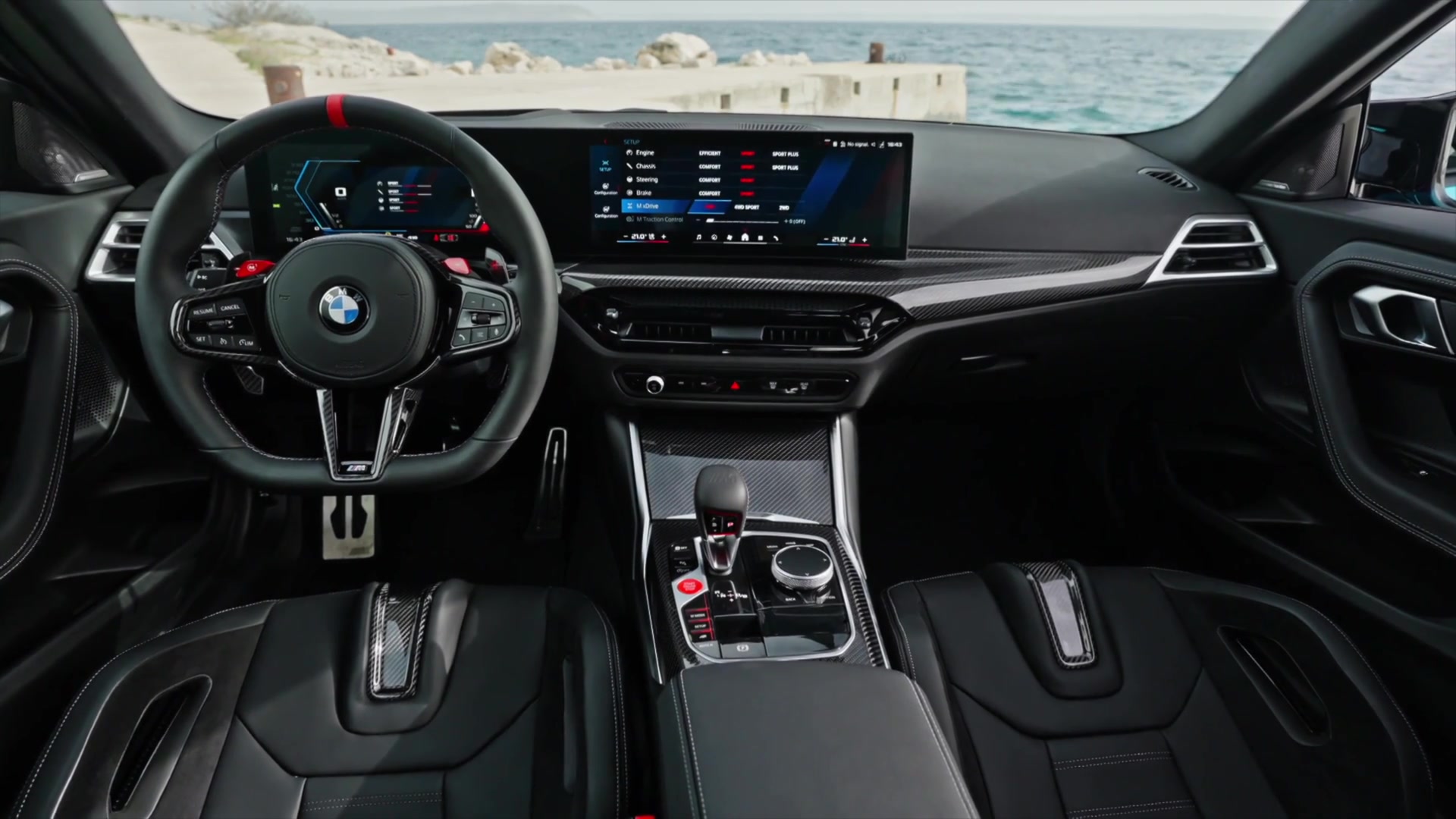 The new BMW M2 with M xDrive interior design