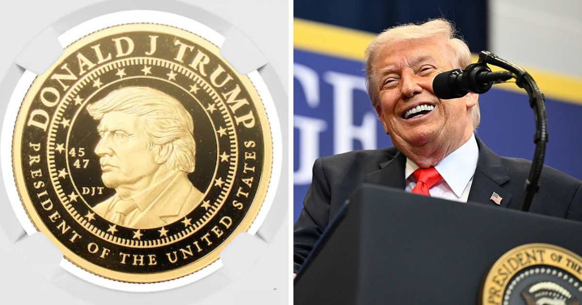 Trump family and UFC selling $12,000 'Freedom 250'-themed gold coins ...