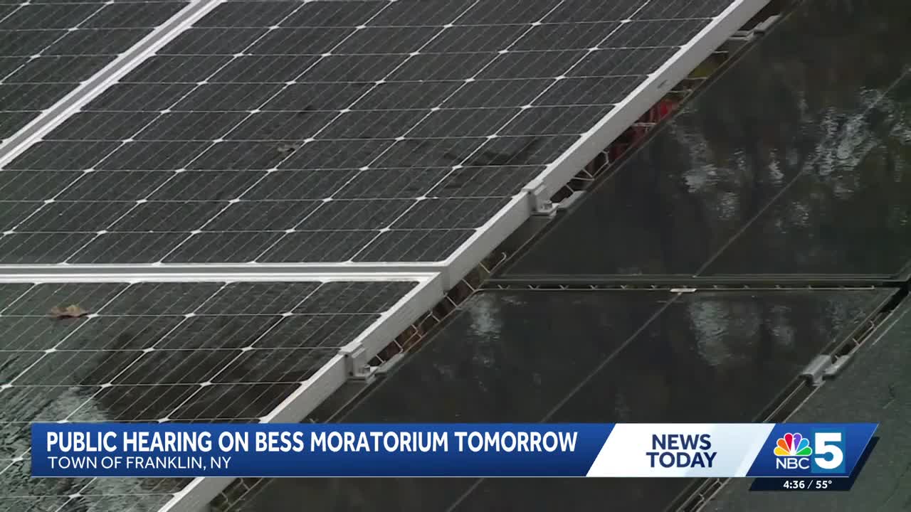Town of Franklin proposes one-year moratorium on BESS construction ...