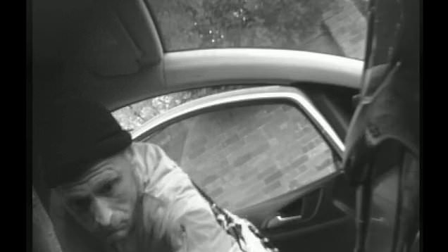 Thief falls for police bait car and gets caught on camera