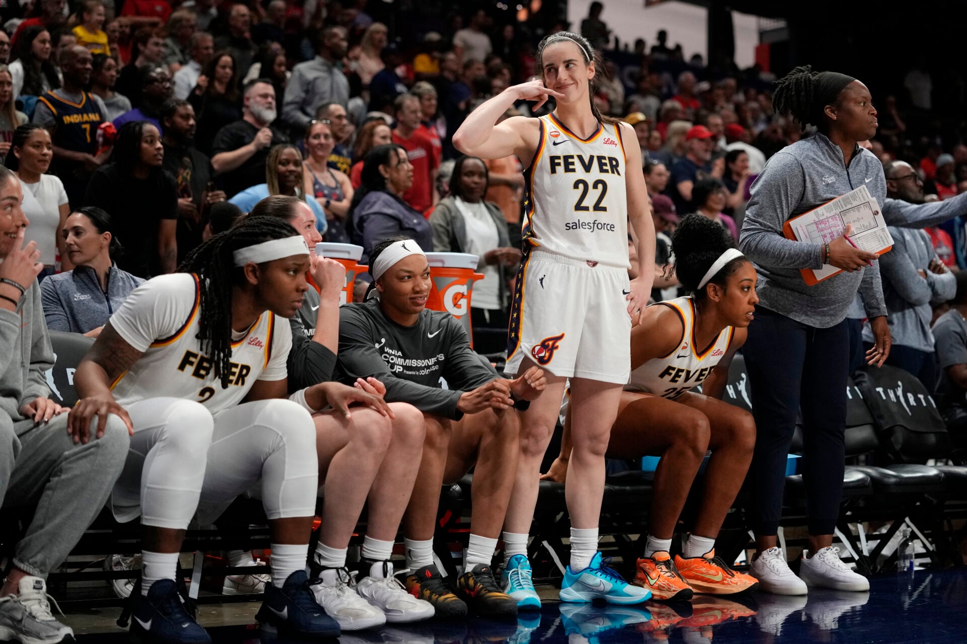 What Caitlin Clark immediately did after her first-ever game-winner is ...