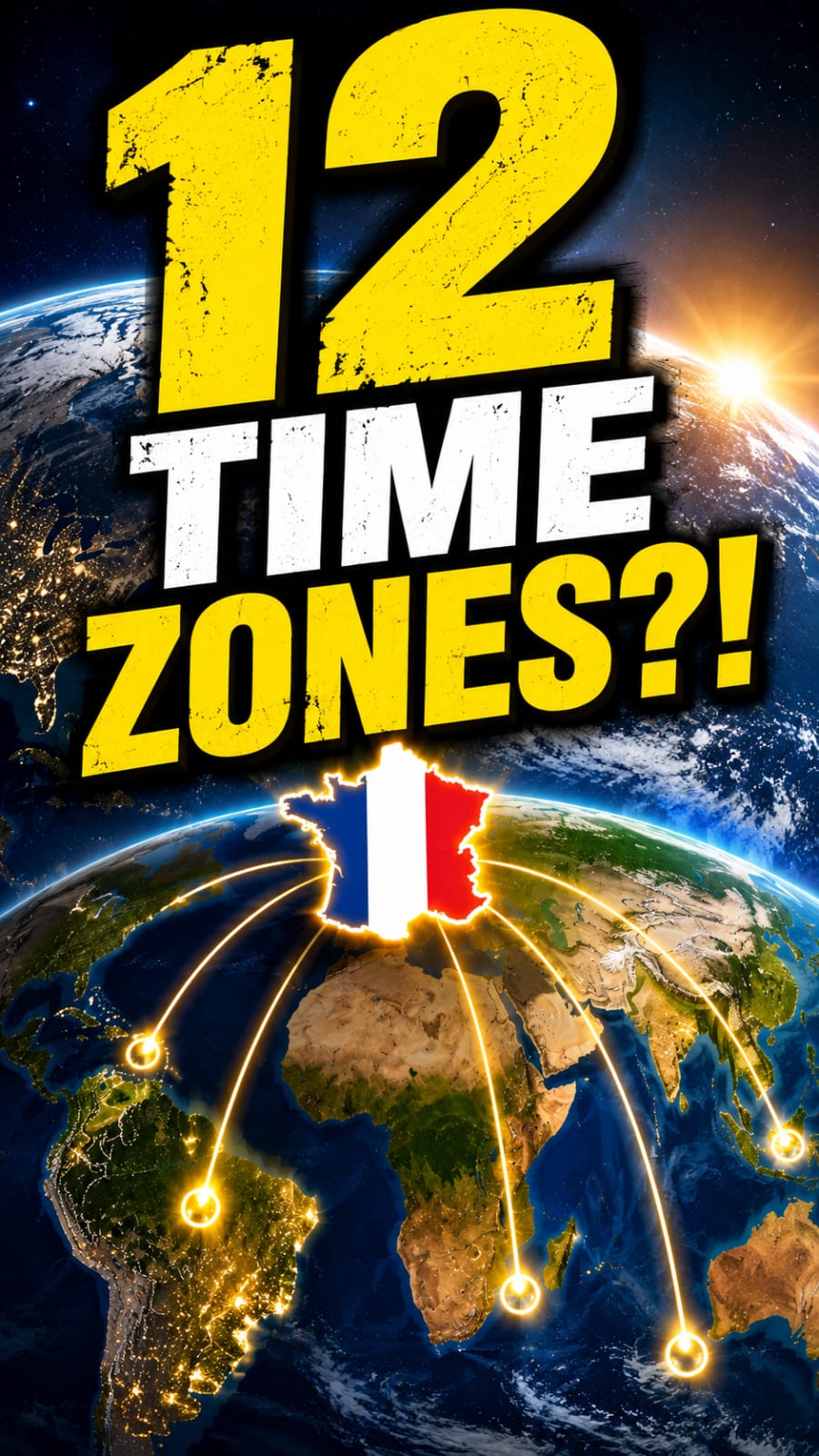 This country has 12 time zones and the answer is not Russia