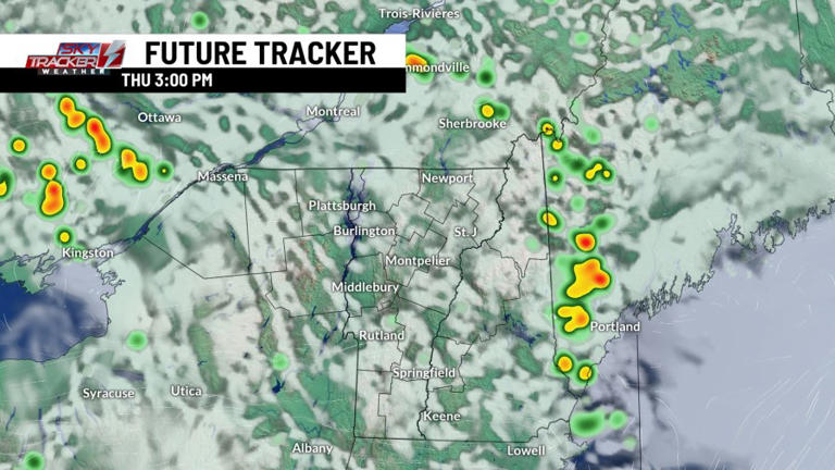 Stormy Wednesday after a toasty Tuesday