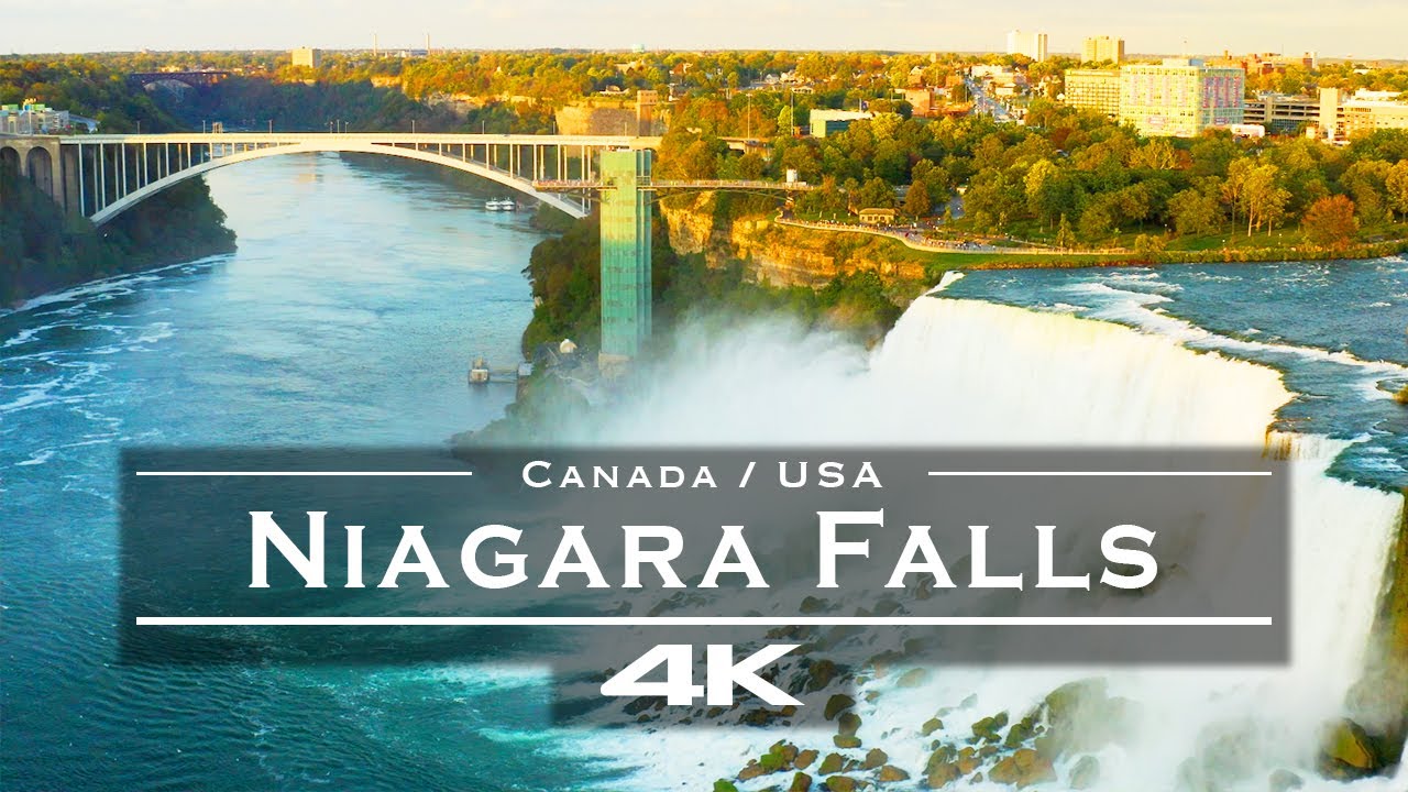 Niagara Falls aerial tour with breathtaking 4K views