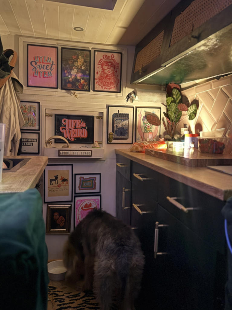 I had a breakdown over my miserable office job, so I moved into a van ...