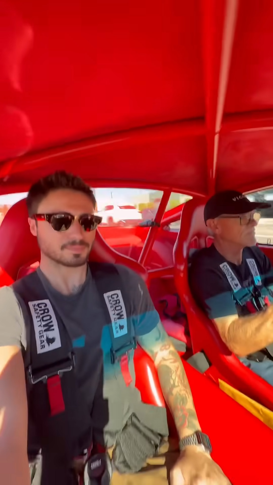Experience an intense ride inside a custom $1,000,000 Mustang