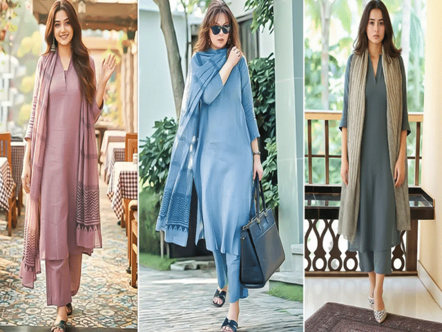 Trendy cotton suit styles: Look stylish this summer—try these trendy ...