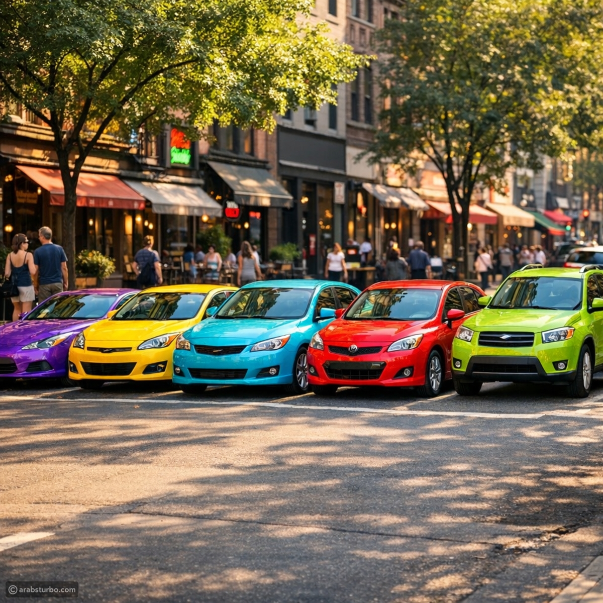 How your car color silently reveals the personality you show