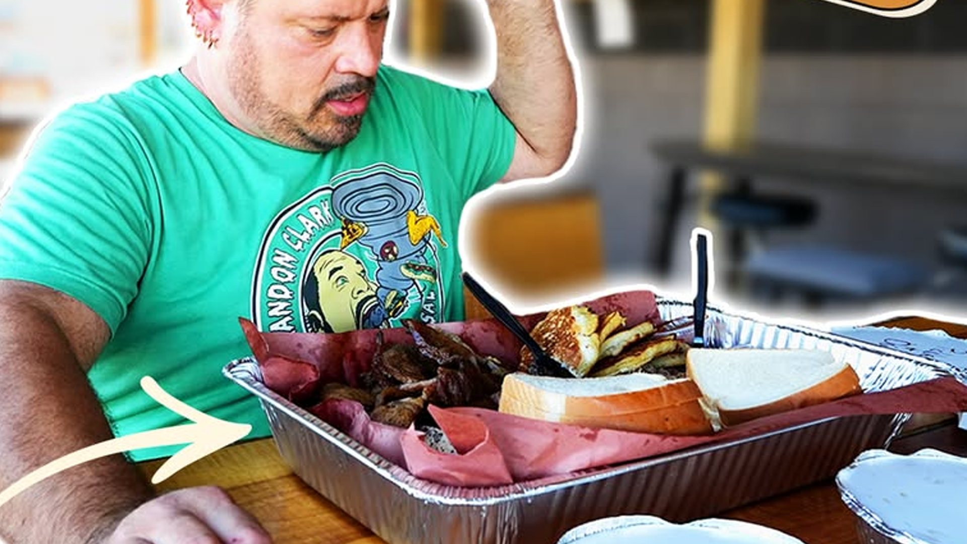 The mammoth 10-pound BBQ challenge
