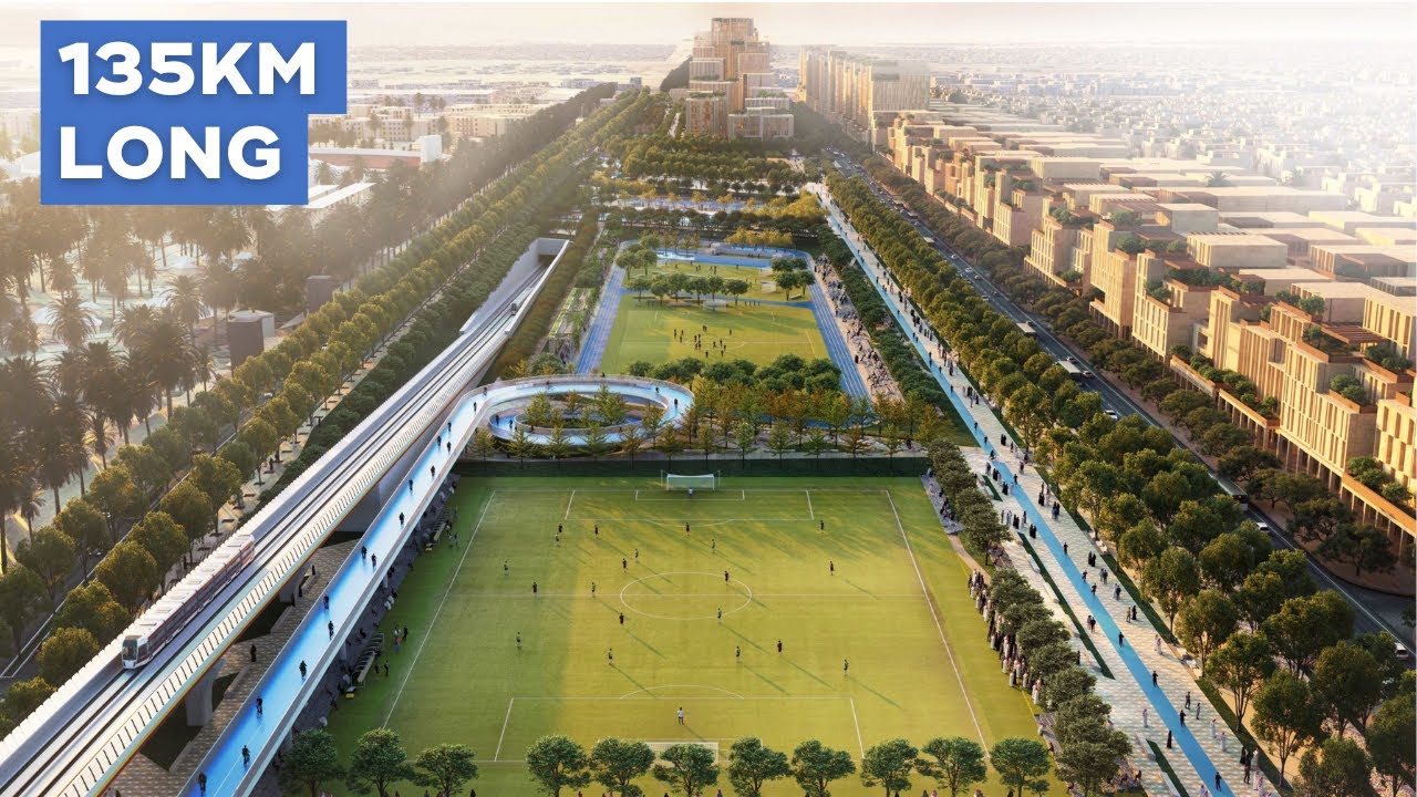 Saudi Arabia’s $23 billion plan to build the world’s longest linear park