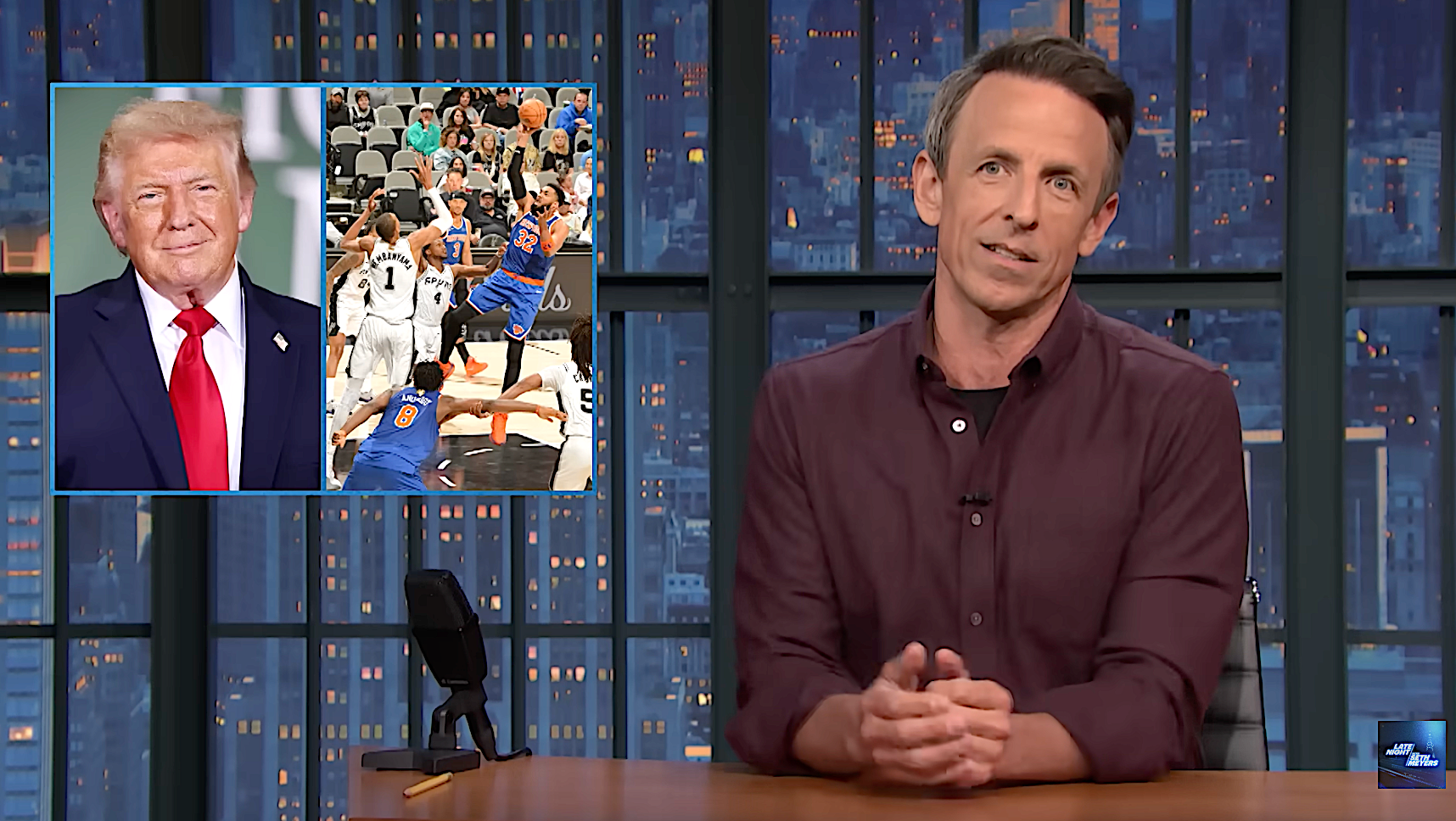 'Not gonna go great': Seth Meyers prophesied how Trump would be ...