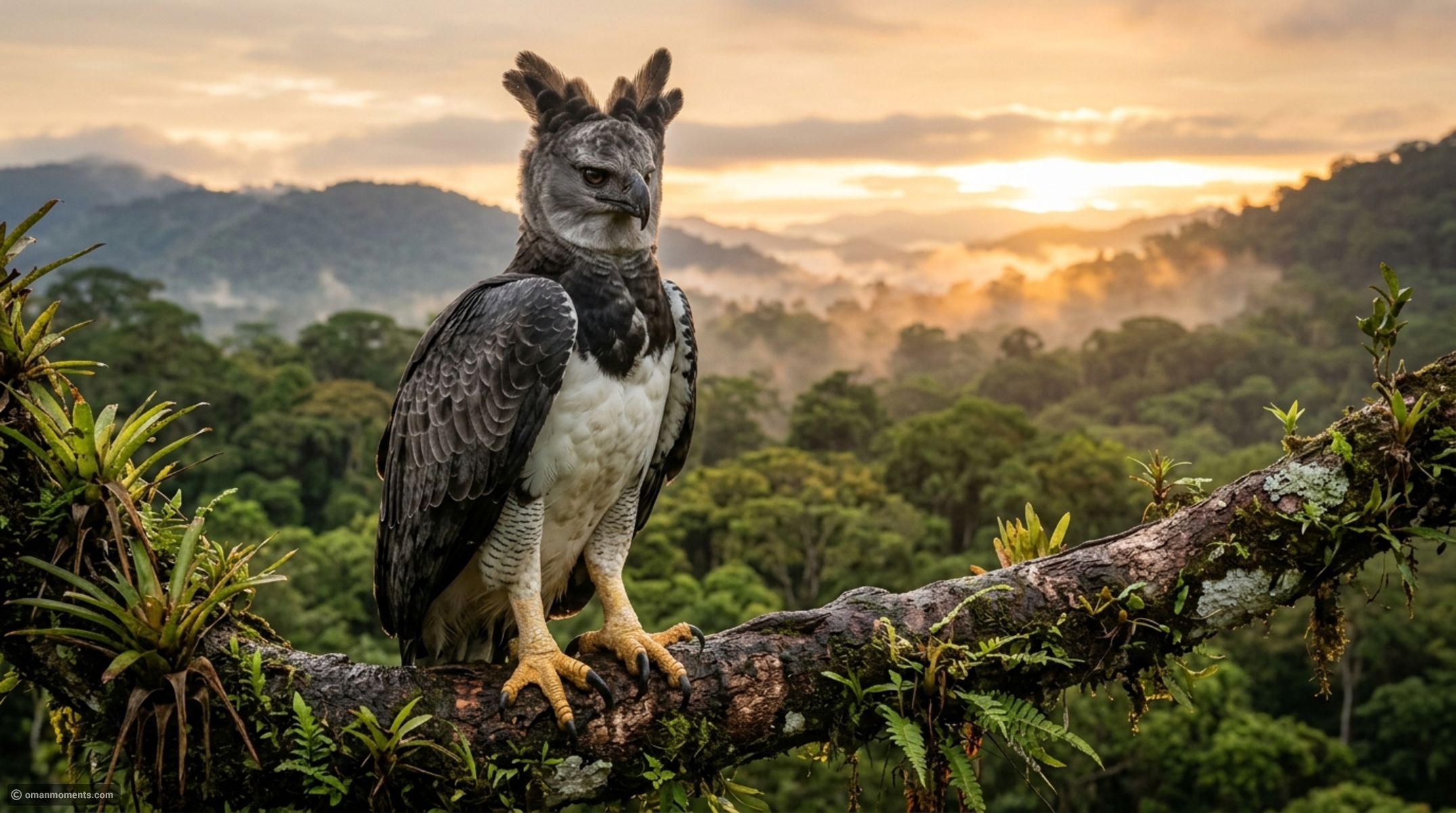This bird has talons powerful enough to take down a lion