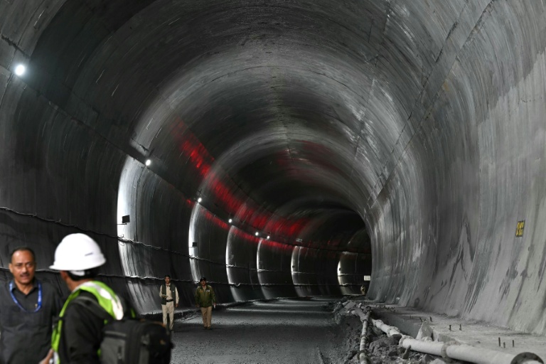 India breaks through Himalayan tunnel to China border zone