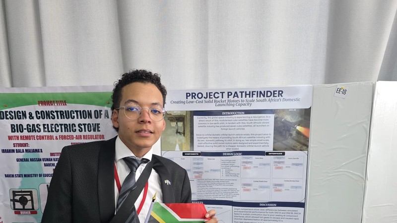 Cape Town teen triumphs at international engineering fair