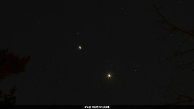 Venus and Jupiter to 'kiss' after sunset tonight in rare sky event ...