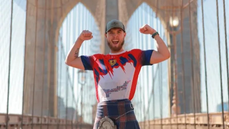 Man walks 22km from FIFA World Cup 2026 final stadium to NYC for mental ...