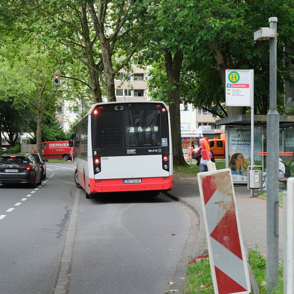 Haltestellen auf der Berliner Straße werden barrierefrei