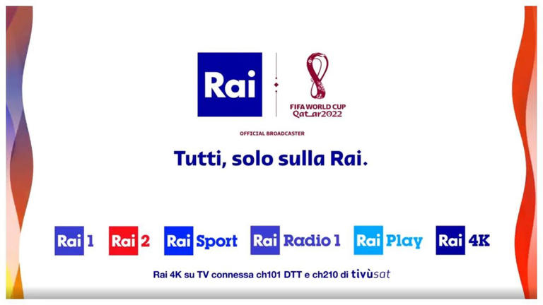 Rai, i Mondiali di calcio stravolgono la programmazione: decisione ...