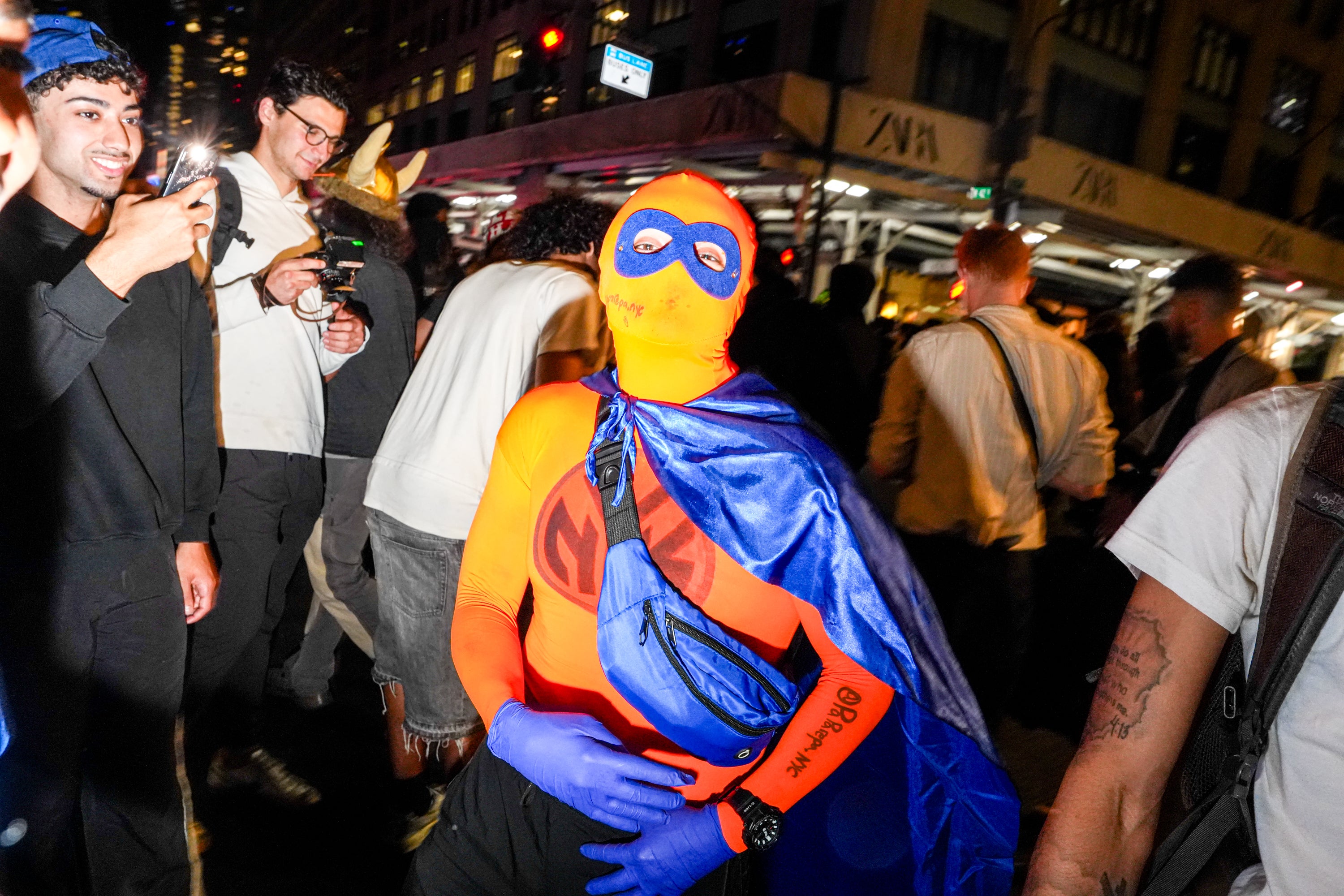 Knicks watch party descends into chaos as police pepper spray fans